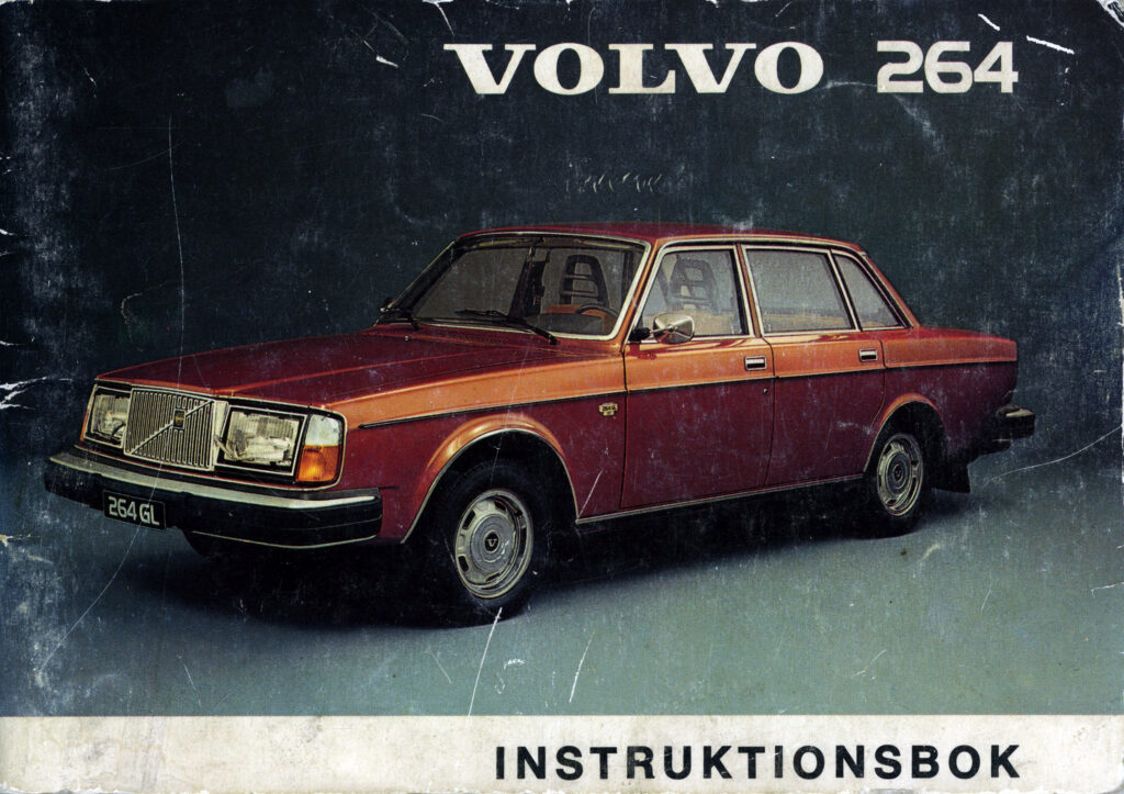 Volvo 264 Instruktionbok (Swedish '74) - Volvodrive Collection